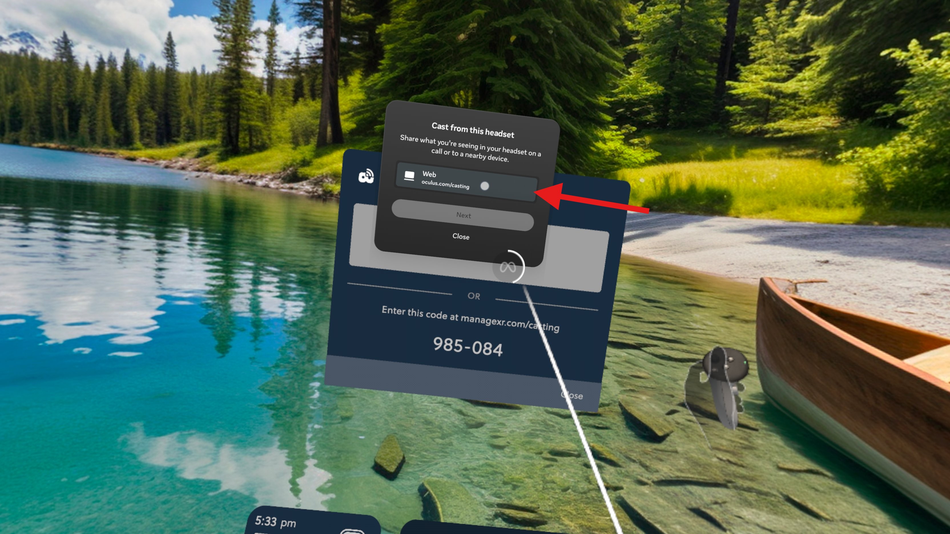 How to cast from your headset using Meta Casting – XRHealth